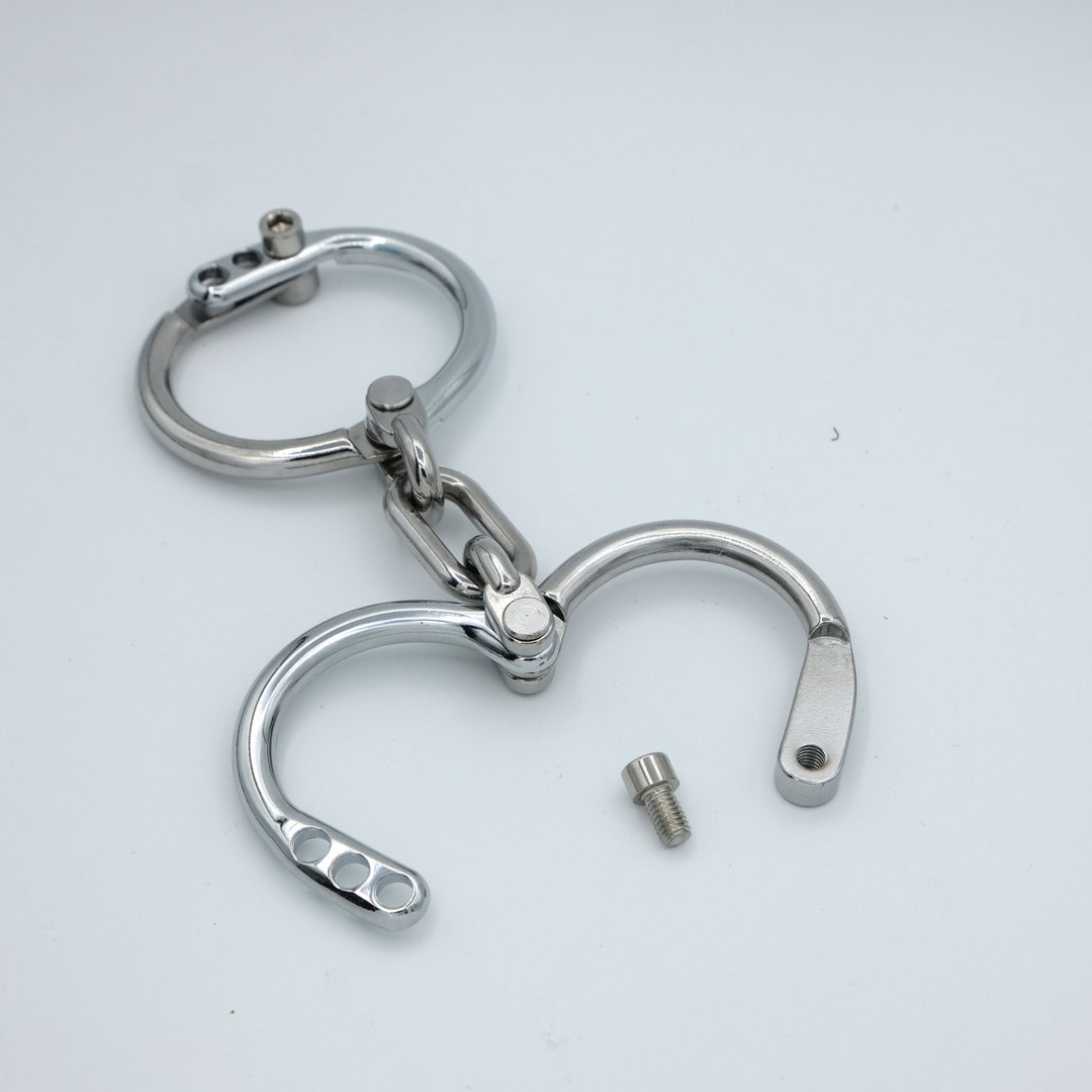 Innovative Solid Handcuffs, Adjustable - Etsy