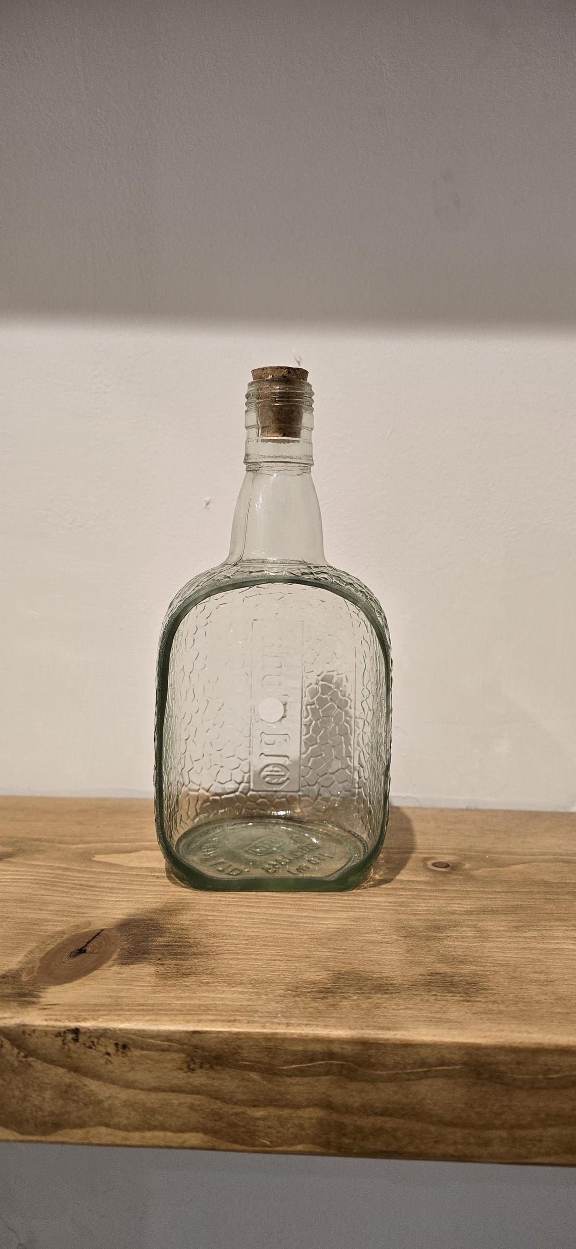 Upcycled Rum Bottle Planter: Eco-friendly Herb & Succulent Holder ...