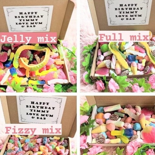 Letterbox PICK & MIX 500g Sweet Gift Box Birthday Sweet Gift - Etsy