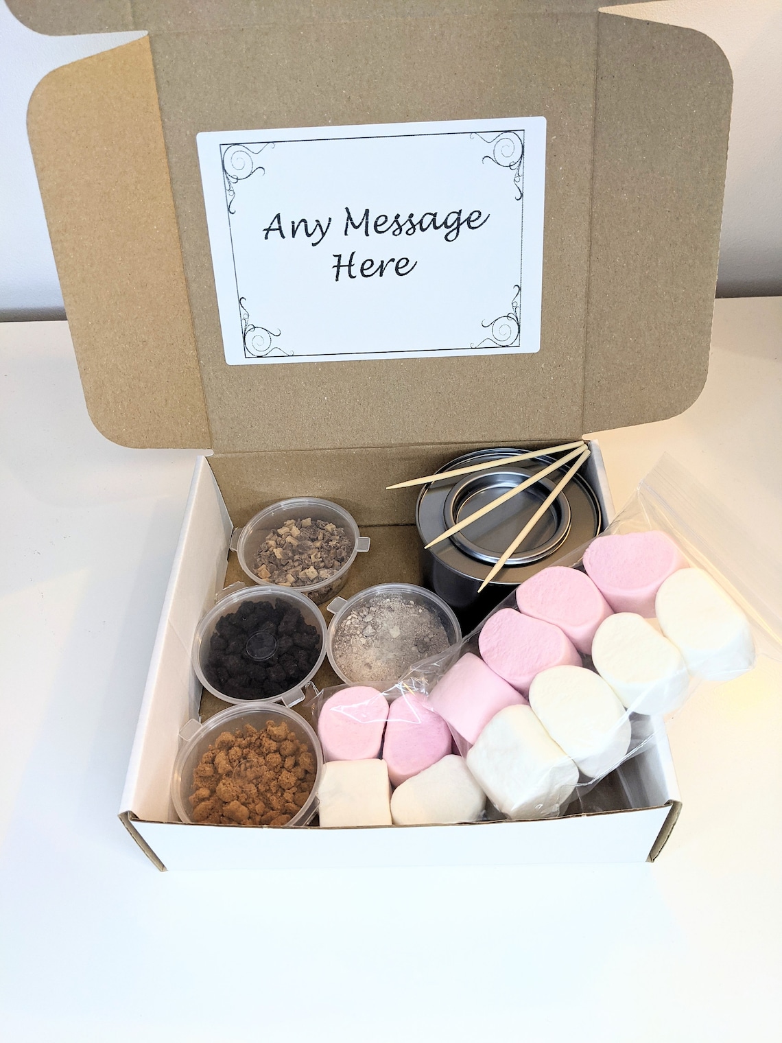 Vegan Halal Marshmallow Smores S'mores Toasting Kit Gift Hamper Family ...