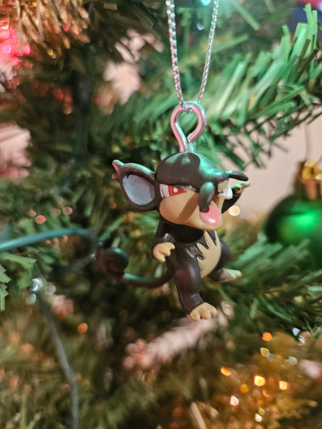 Custom Pokémon Alolan Rattata Christmas Ornament - Etsy