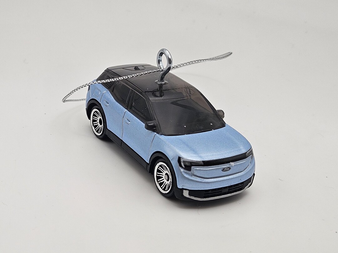Custom Matchbox 2024 Ford Explorer BEV Christmas Ornament - Etsy
