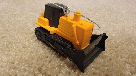 Custom Bulldozer Construction Vehicle Christmas Ornament - Etsy