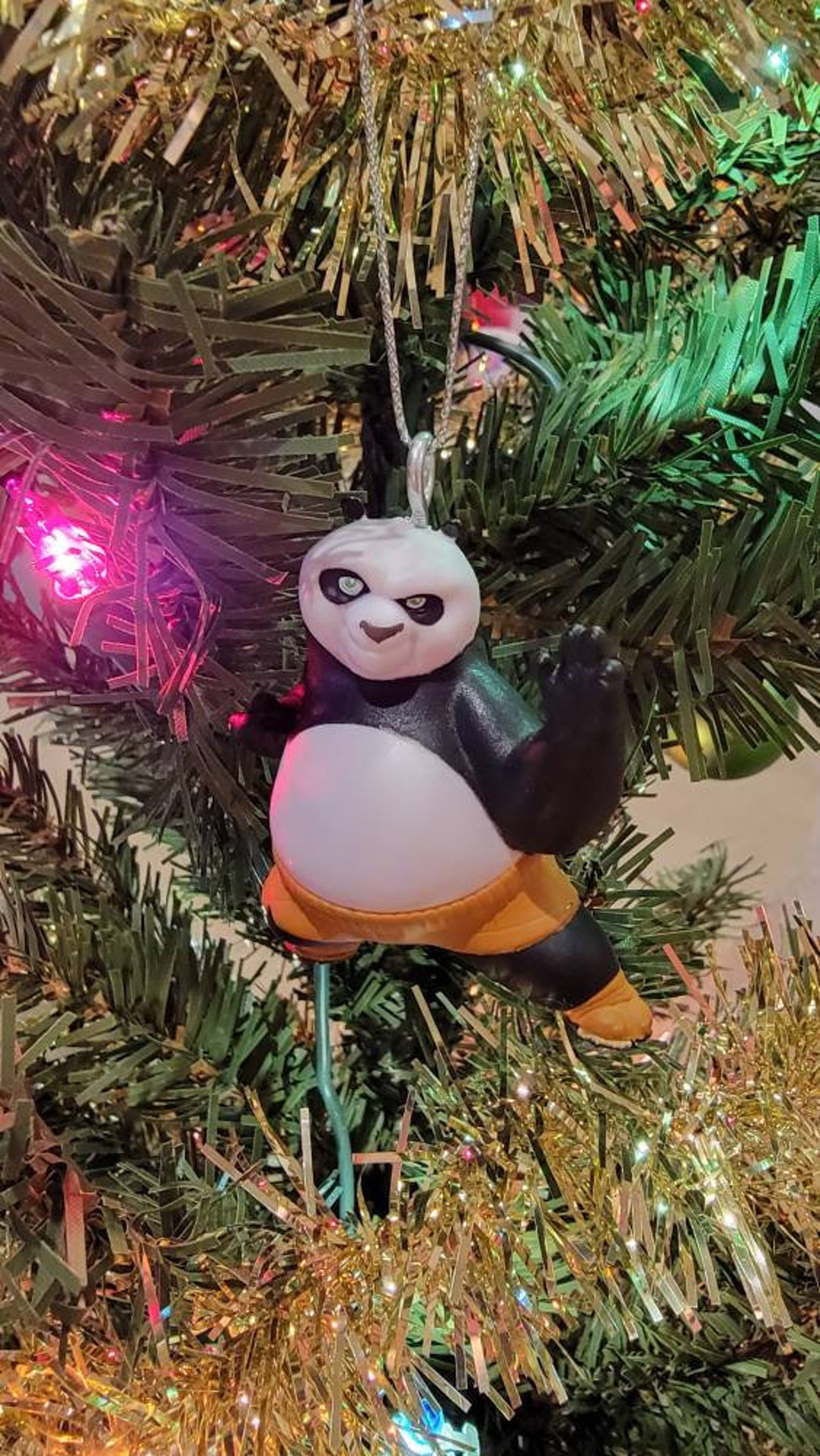 Kung-fu Panda Christmas Ornament - Etsy