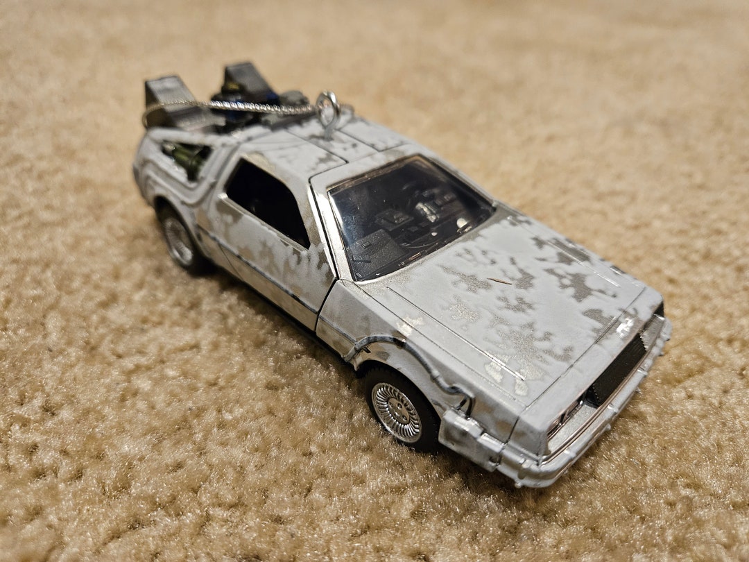Delorean Time Machine Christmas Ornament: Back to the Future Frost 88 MPH Mode 5" Car - Etsy
