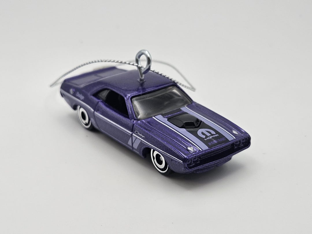 Hotwheels 1970 Dodge Hemi Challenger Christmas Ornament - Etsy