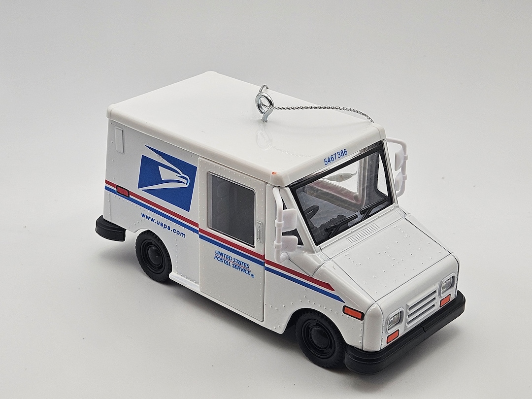 USPS LLV Mail Delivery Truck 5" Diecast Christmas Ornament - Etsy