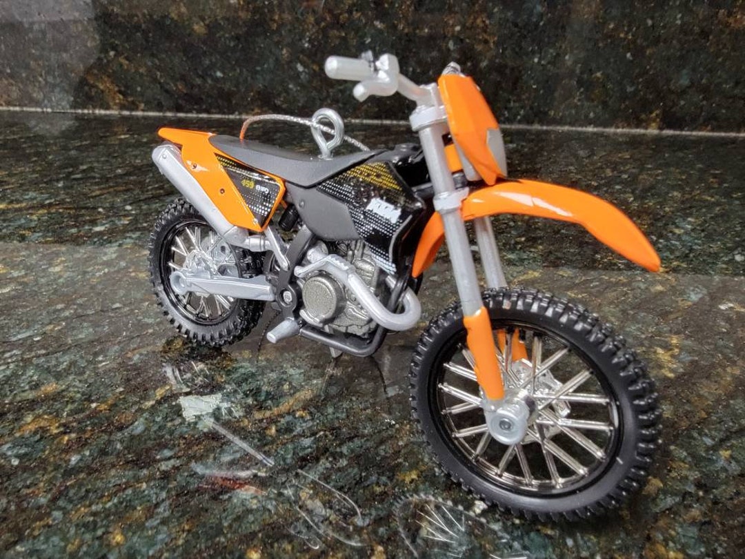 KTM 459 EXC Motocross 4.5" Diecast Motorcycle Christmas Ornament - Etsy