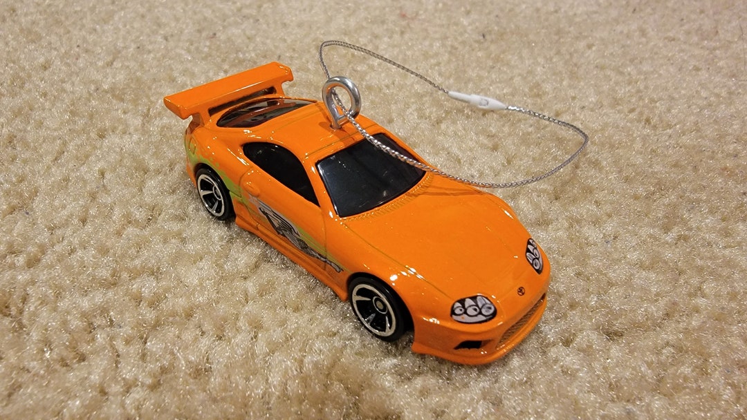 Custom Hotwheels Paul Walkers Toyota Supra Christmas Ornament - Etsy