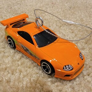 Custom Hotwheels Paul Walkers Toyota Supra Christmas Ornament - Etsy