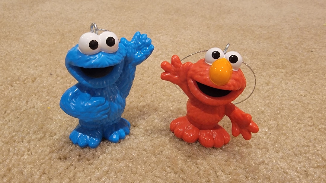 Custom Sesame Street Elmo and Cookie Monster Christmas - Etsy