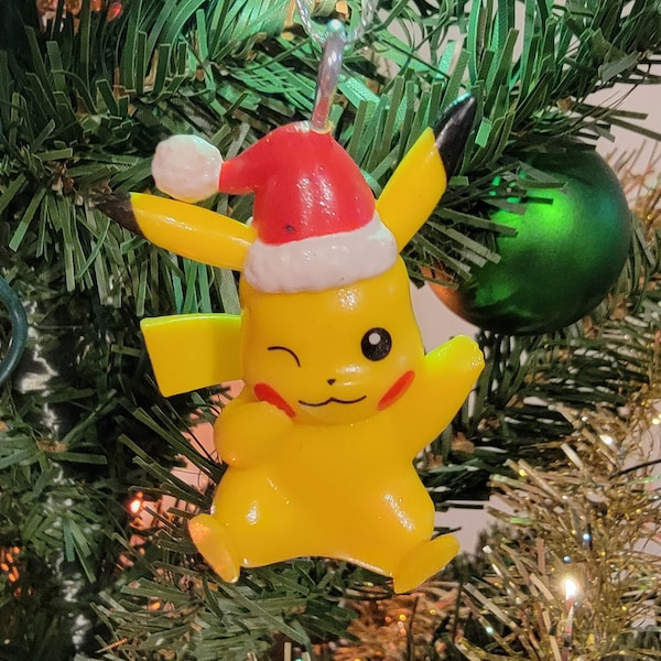 Pikachu Santa Hat - Etsy