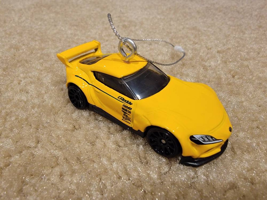 Hotwheels 2020 Toyota GR Supra Christmas Ornament - Etsy