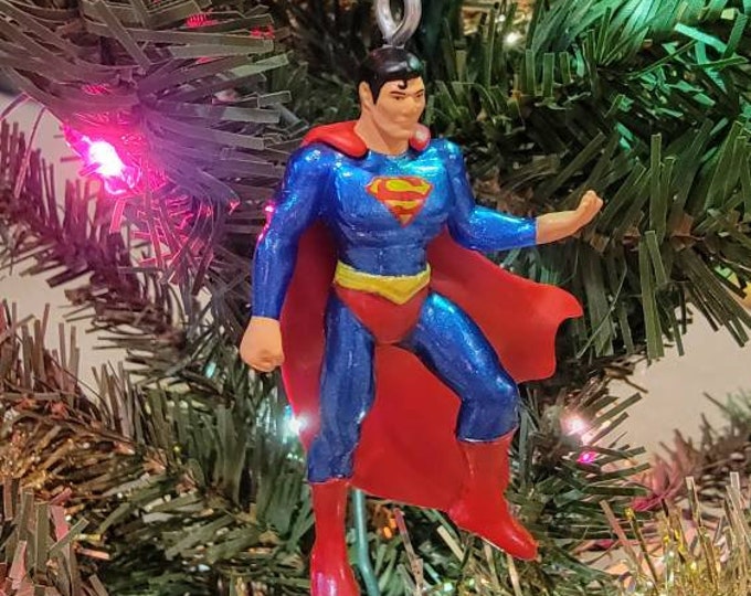 Custom DC Comics Superman Christmas Ornament - Etsy