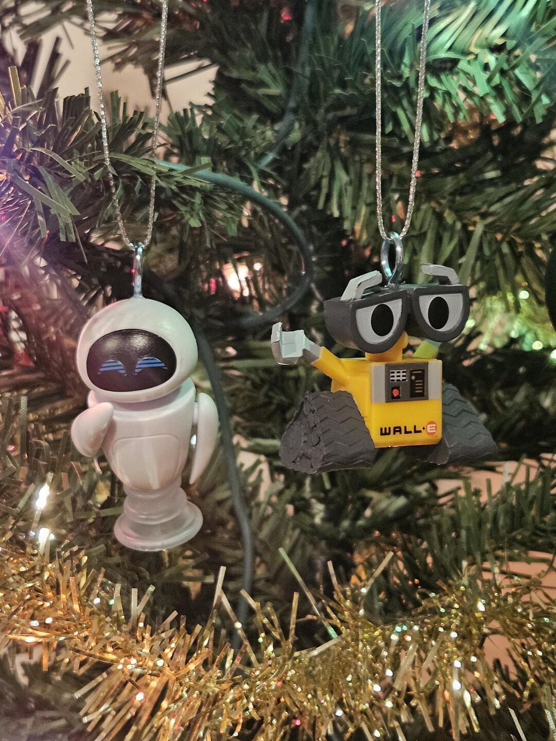 Custom WALL-E and EVE Christmas Ornament Set - Etsy