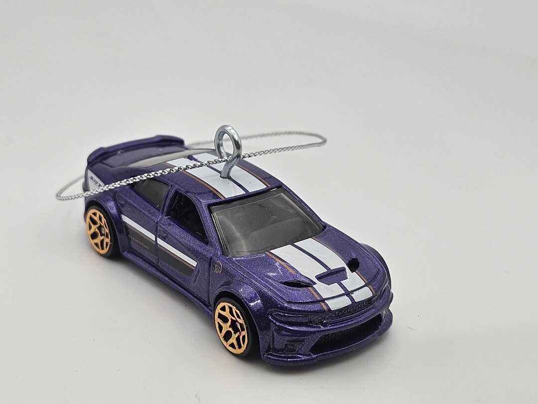Custom Hotwheels 2020 Dodge Charger Hellcat Christmas Ornament - Etsy