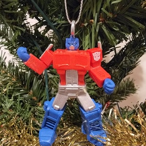 Custom Transformers Optimus Prime Christmas Ornament - Etsy