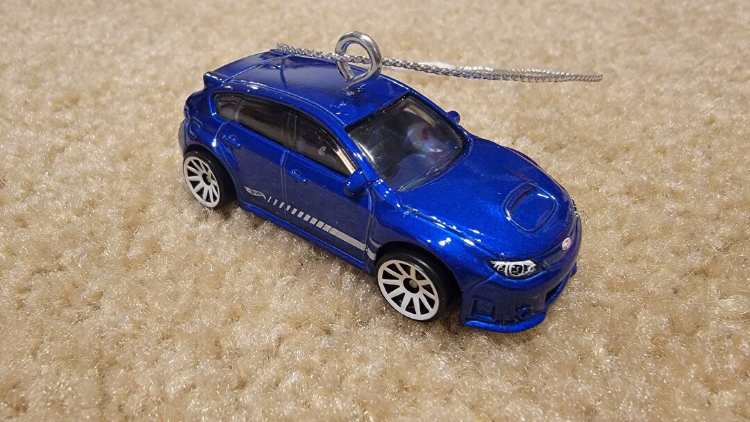 Custom Hotwheels Subaru WRX STI Christmas Ornament - Etsy