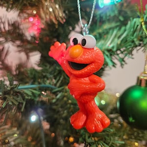 Sesame Street Elmo Christmas Ornament - Etsy