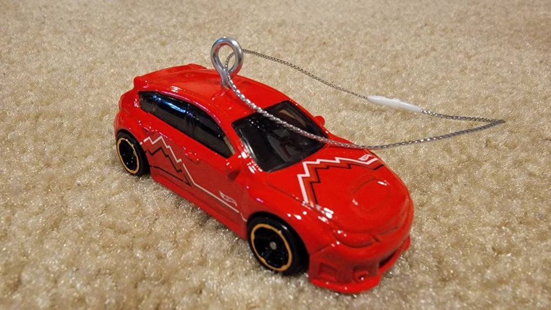 Custom Hotwheels Subaru WRX STI Christmas Ornament - Etsy
