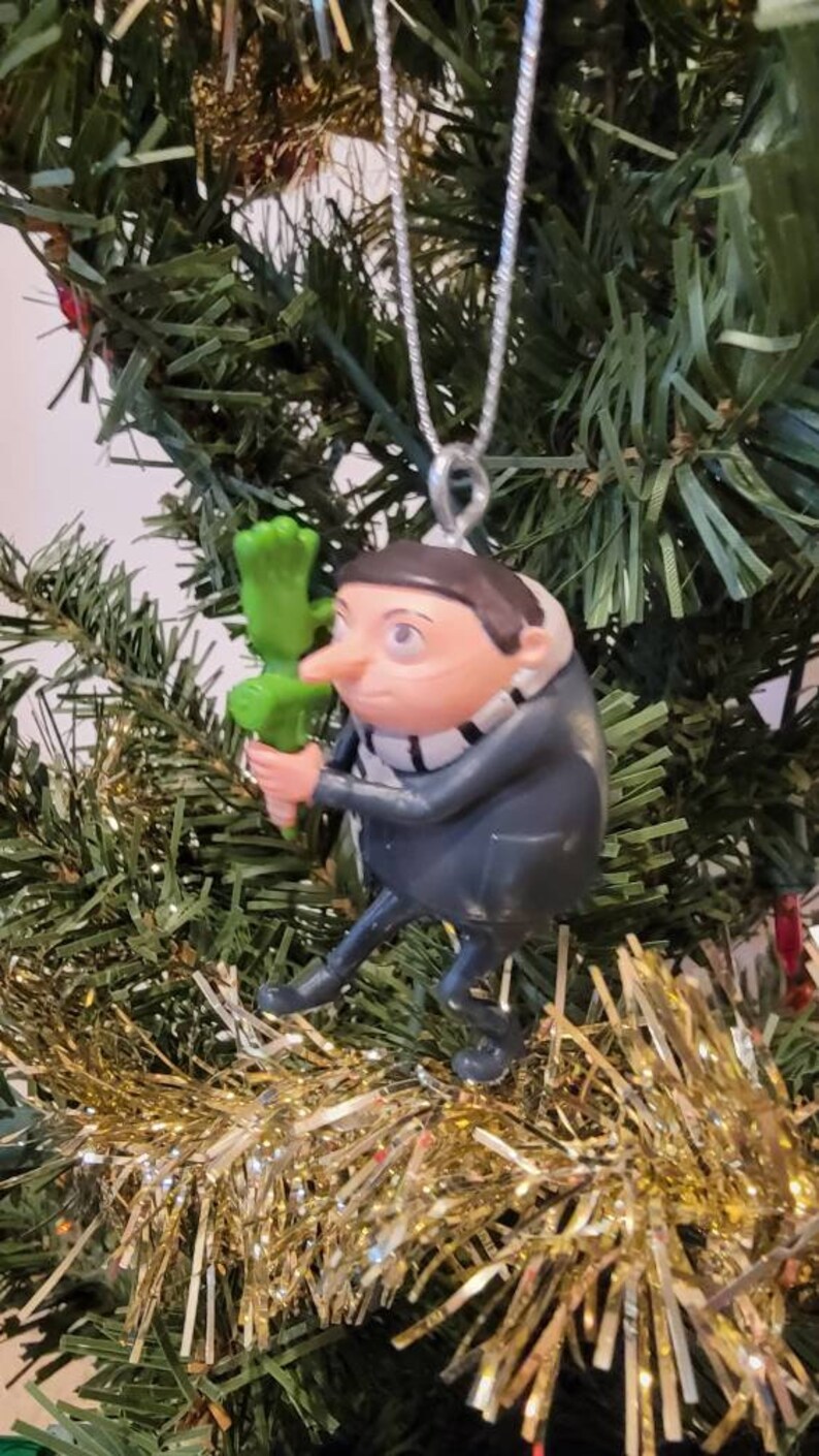 Custom Minions Young Gru Christmas Ornament - Etsy