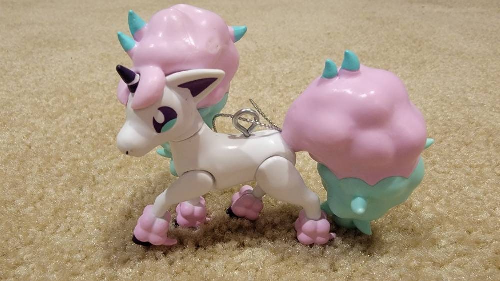 Custom Pokémon Alolan Ponyta Christmas Ornament - Etsy