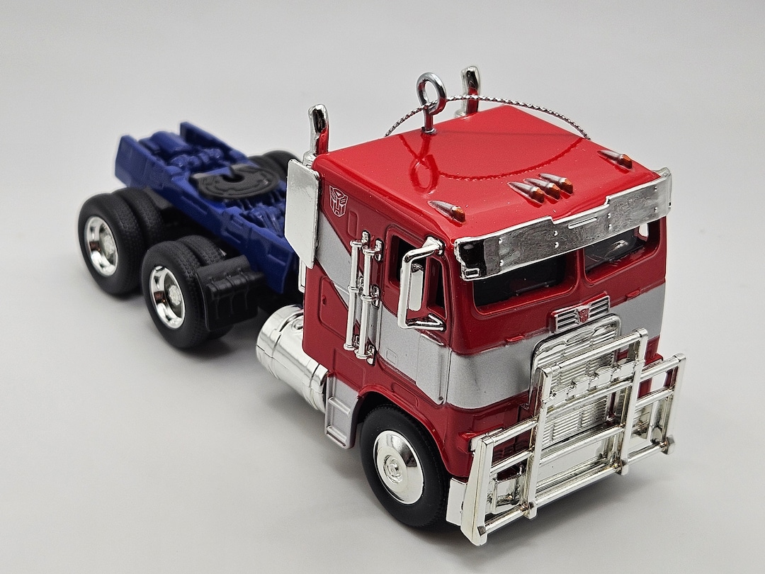 Transformers Optimus Prime Semi Truck 5" Diecast Christmas Ornament - Etsy