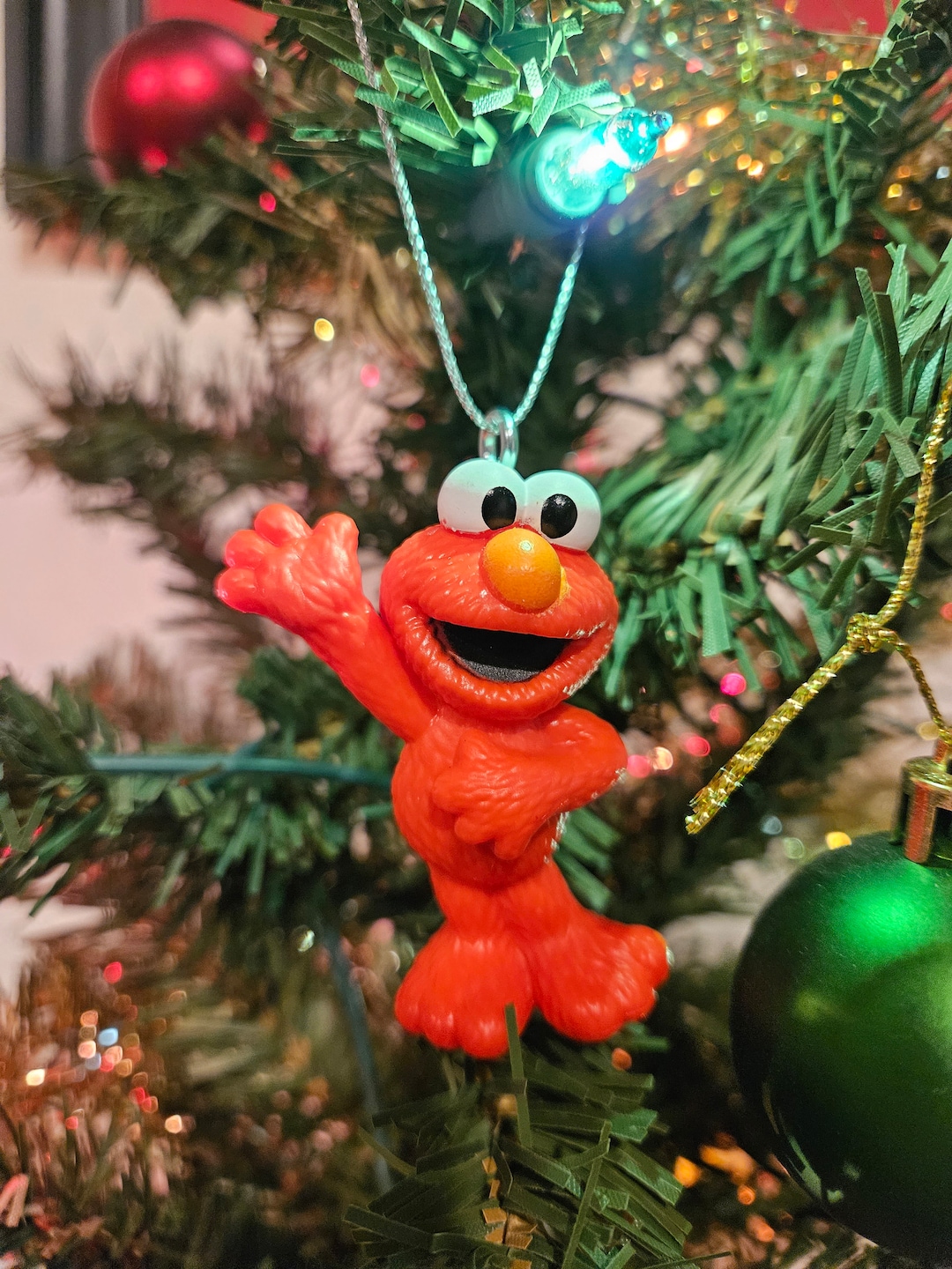Custom Sesame Street Elmo Christmas Ornament - Etsy