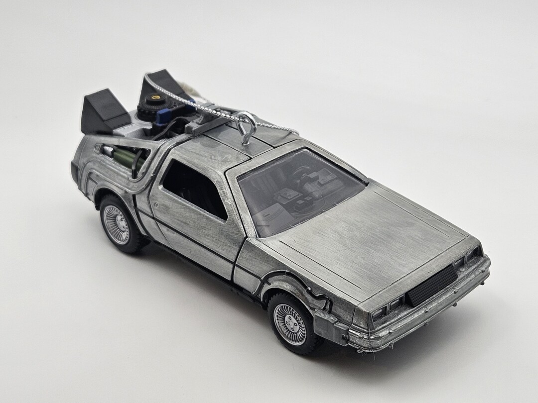 Custom Big Car Back to the Future Time Machine Christmas Ornament - Etsy