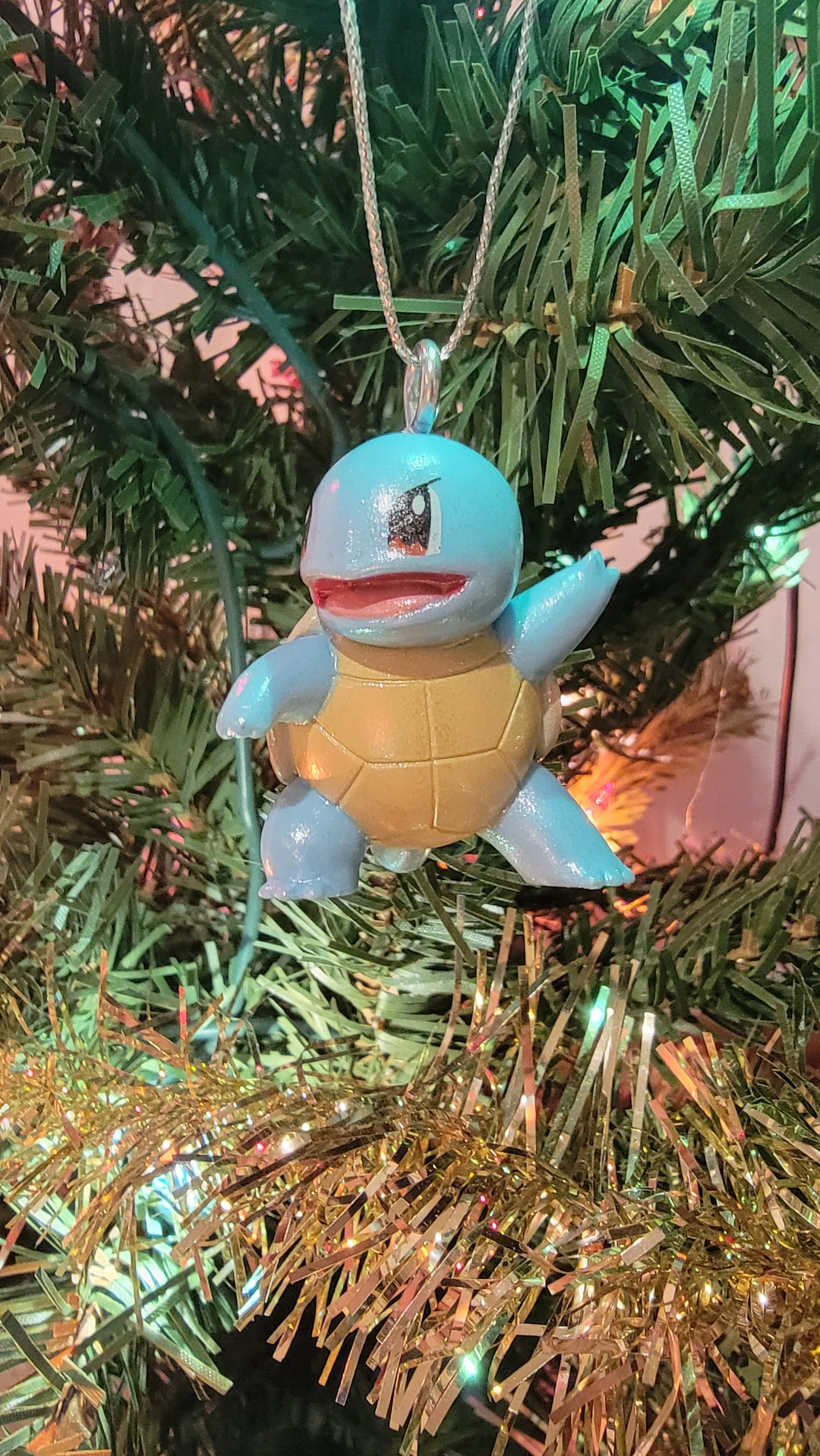 Custom Pokémon Squirtle Christmas Ornament - Etsy