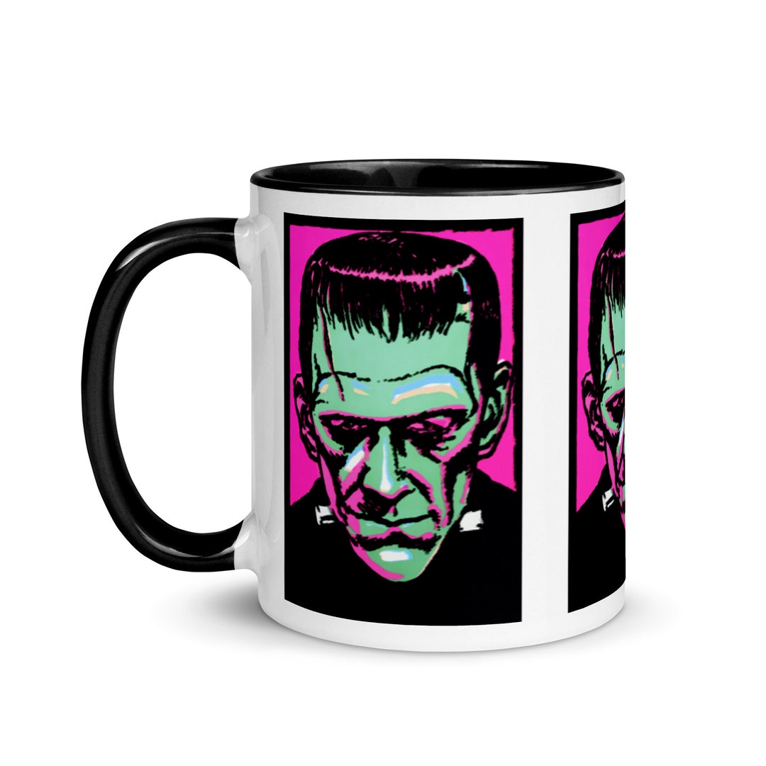 Frankenstein Monster Gothic Horror Retro Halloween Print Lined - Etsy