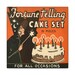Halloween Canvas Fortune Telling Cake Set Retro Vintage 1950s 1960s ...