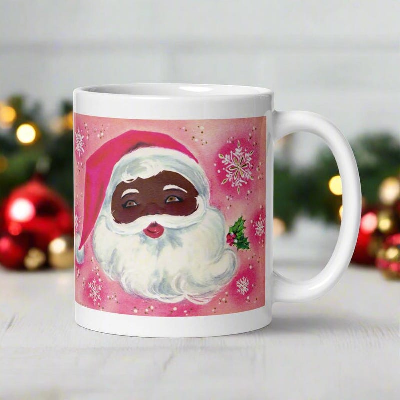 Vintage Santa Mugs - Etsy