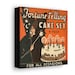 Halloween Canvas Fortune Telling Cake Set Retro Vintage 1950s 1960s ...