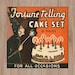 Halloween Canvas Fortune Telling Cake Set Retro Vintage 1950s 1960s ...