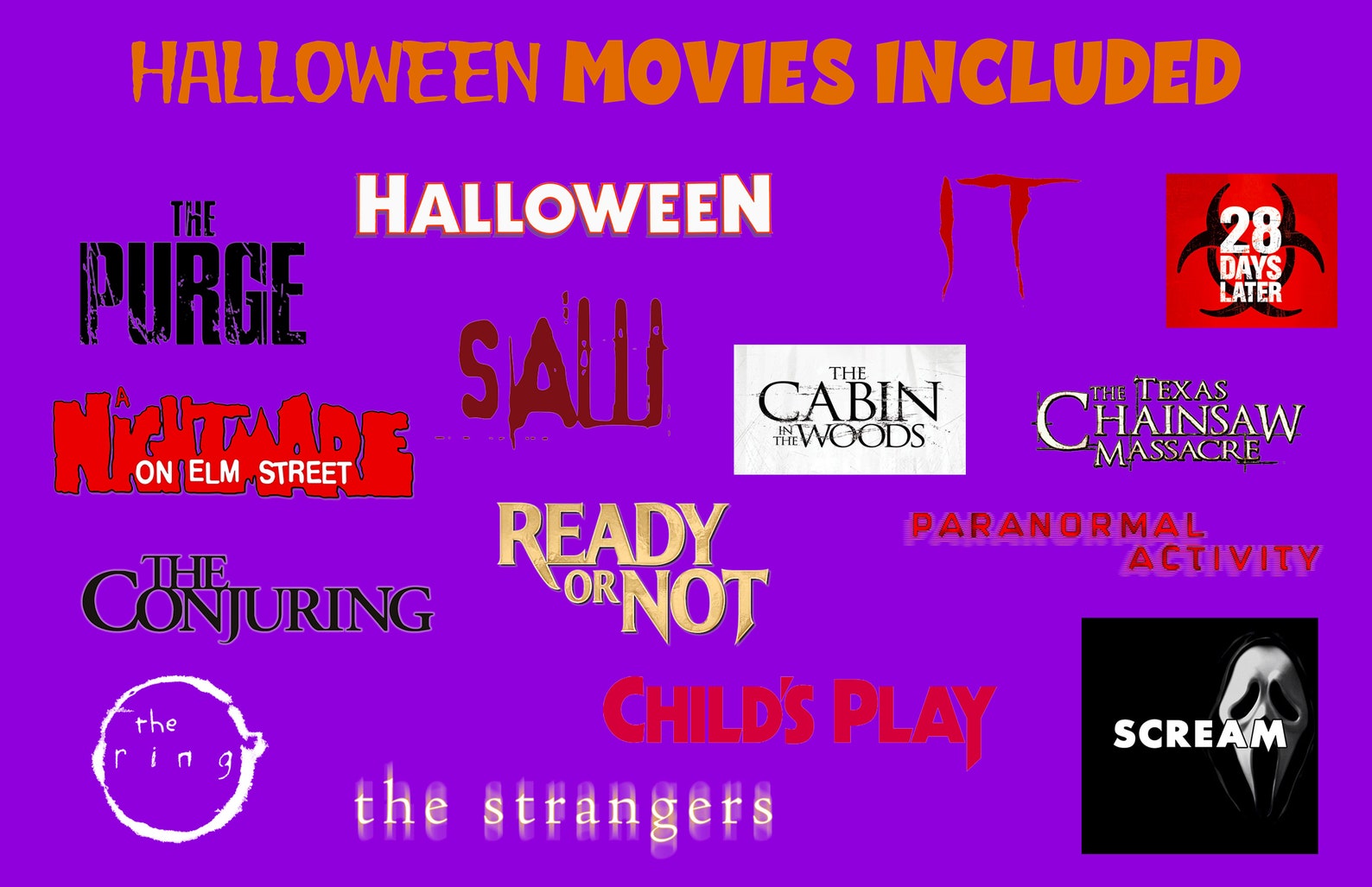 15 Halloween Horror Dinner and a Movie Menus | Dinner Date Ideas ...