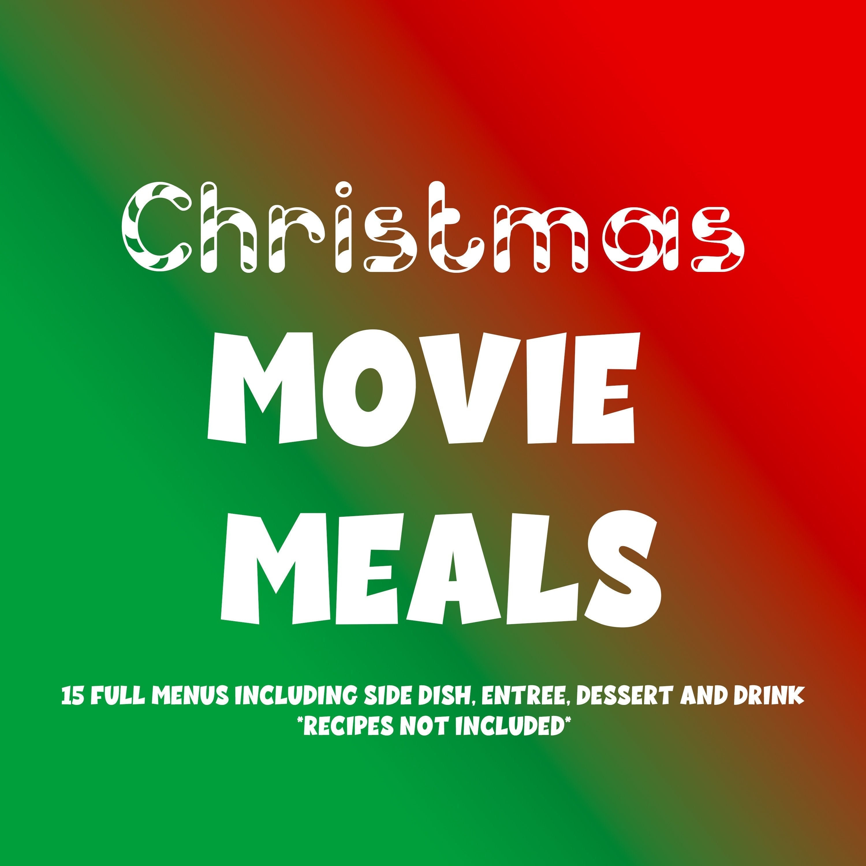 15 Christmas Dinner and a Movie Menus | Dinner Date Ideas | Family ...