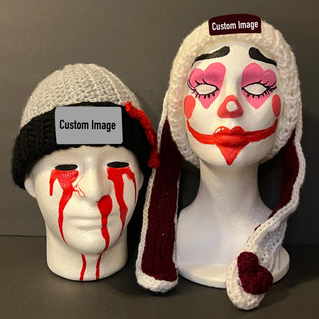 CUSTOM Beanie- Movie, Band, Horror, Custom Image, Character, Anime, TV ...