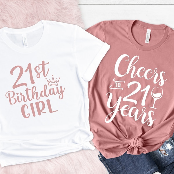 21st Birthday Shirts for Group - Etsy