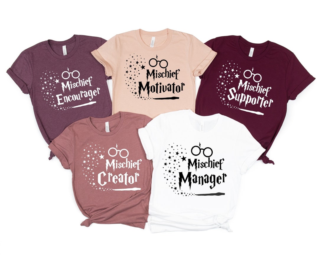 Mischief Manager Shirt, Mischief Creator Shirt, Matching Lover Shirt ...