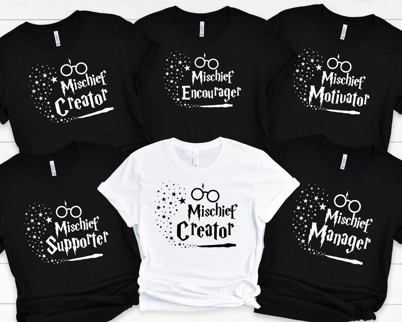 Mischief Manager Shirt Mischief Creator Shirt Matching Lover - Etsy
