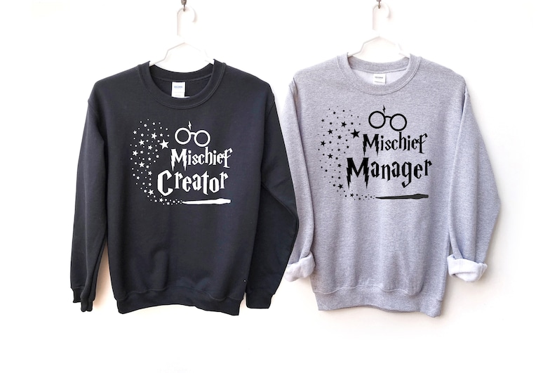 Mischief Manager Shirt Mischief Creator Shirt Matching Lover - Etsy