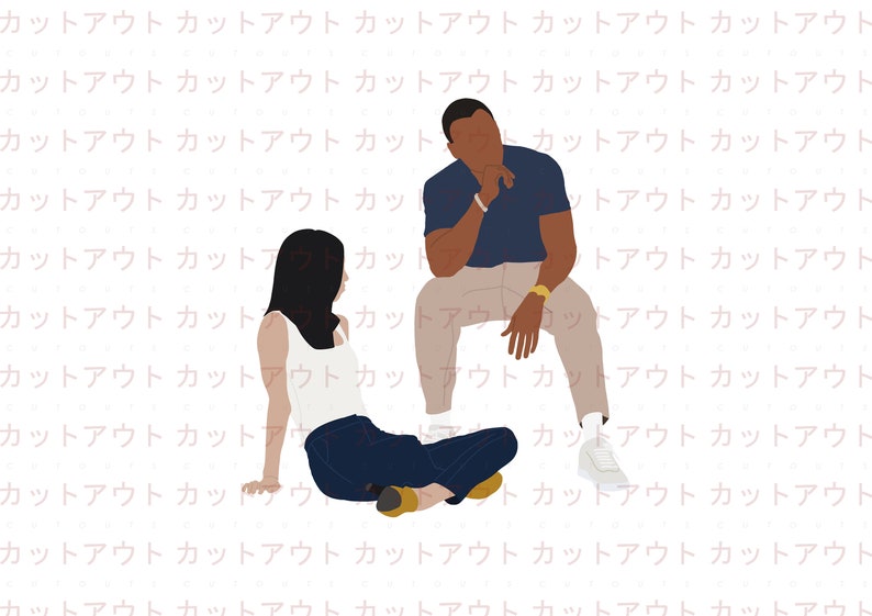 Flat Vector Illustration People Human Cutouts for Visualisation ...