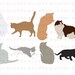 Flat Vector Illustration Pets Cutouts for Visualisation [pets ...