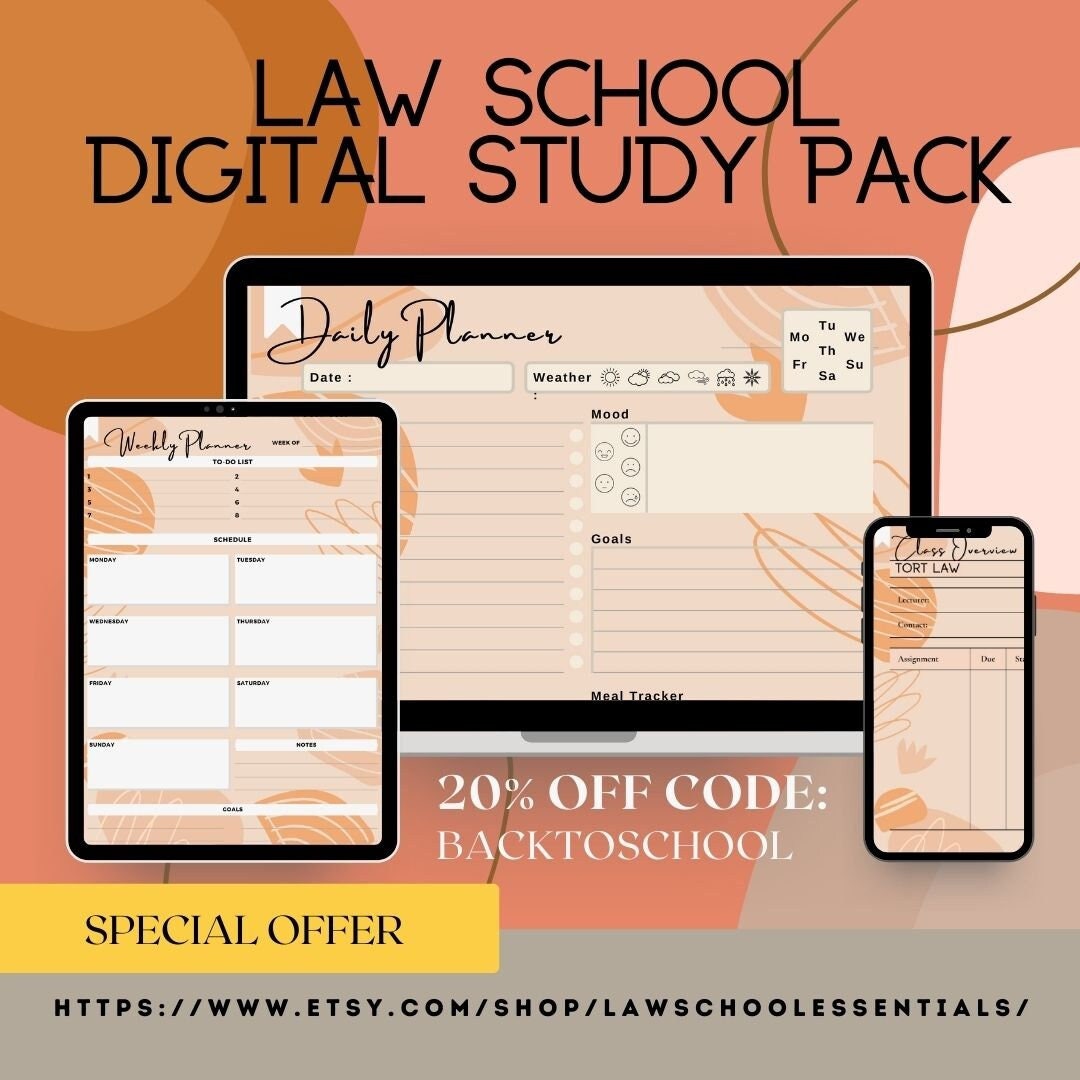 Law School Student Bundle | Law School Case Briefs | Law School ...