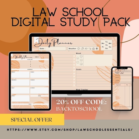 Law School Student Bundle Law School Case Briefs Law - Etsy