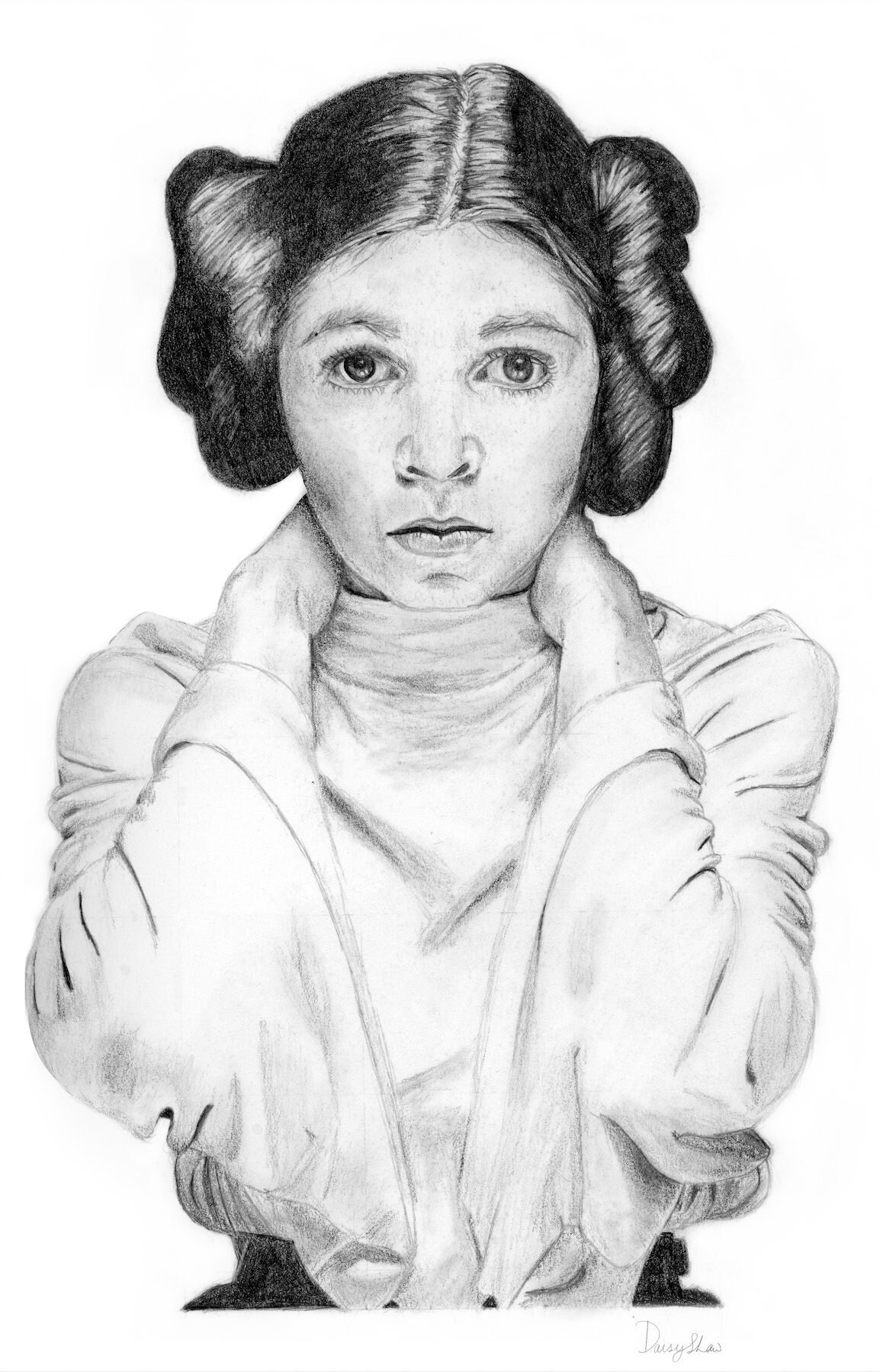 Princess Leia Drawing