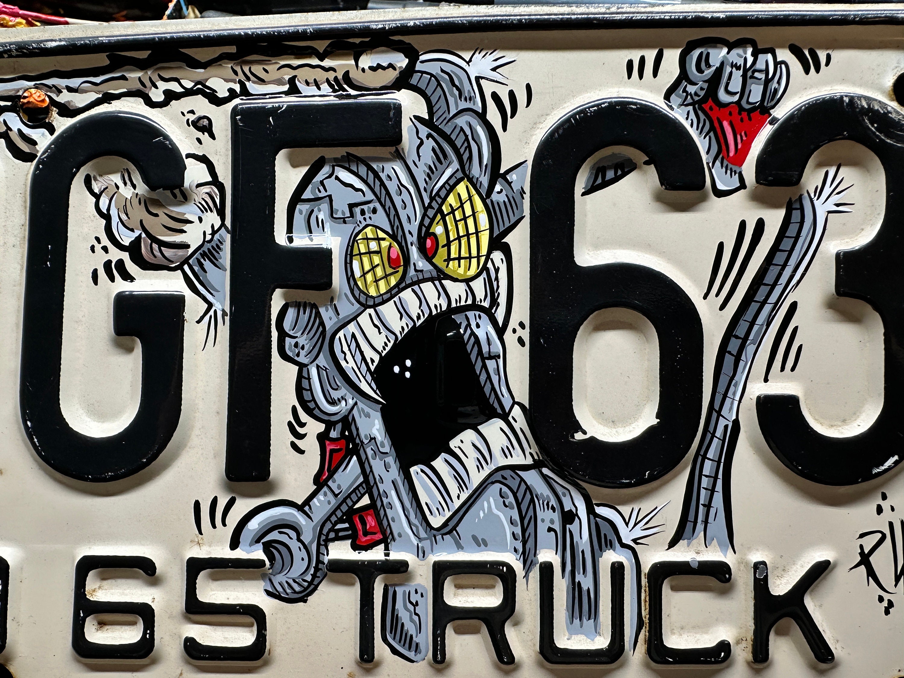 Repurposed Vintage License Plate - Etsy