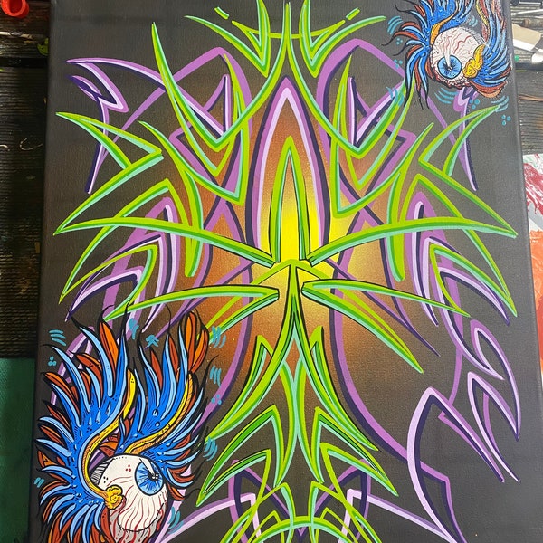 Pinstripe Art - Etsy