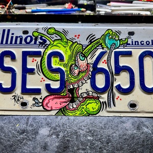 Repurposed Vintage License Plate - Etsy